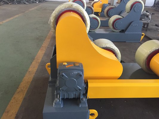 Conventional Self Aligning Rotator , Automatic Vessel Turning Rolls Single Drive