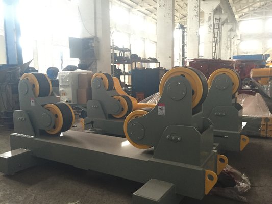 Tank Self Aligning Welding Rotator Double Drive 0.1-1 M/ Min Wheel Speed