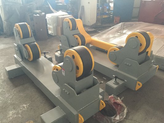Tank Self Aligning Welding Rotator Double Drive 0.1-1 M/ Min Wheel Speed