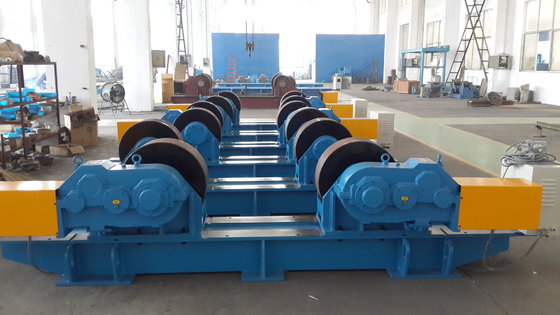 High Polished Conventional Welding Rotator Wheel Speed 0.1-1 M/ Min Double Drive