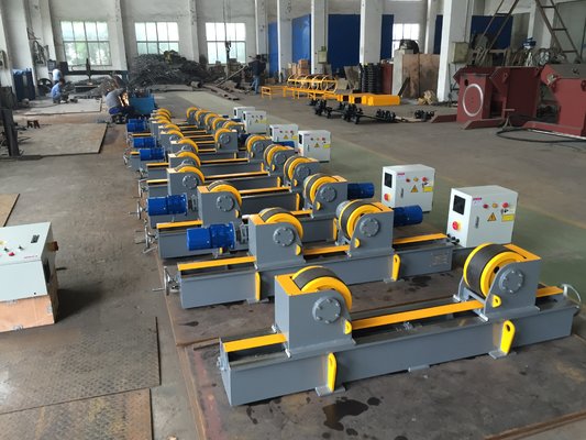 80T Conventional Self Aligning Rotator Q235 Material Wheel Speed 0.1-1 M/ Min