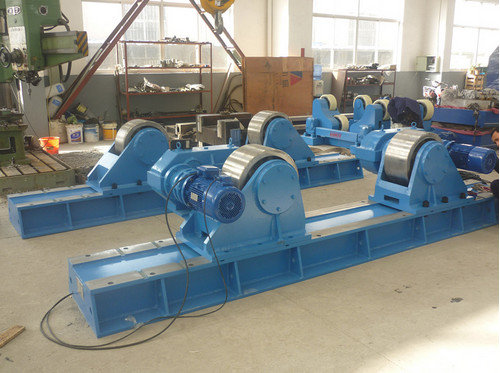Hydraulic Conventional Tank Fit Up Rolls PU Coated Adjust By Cylinders