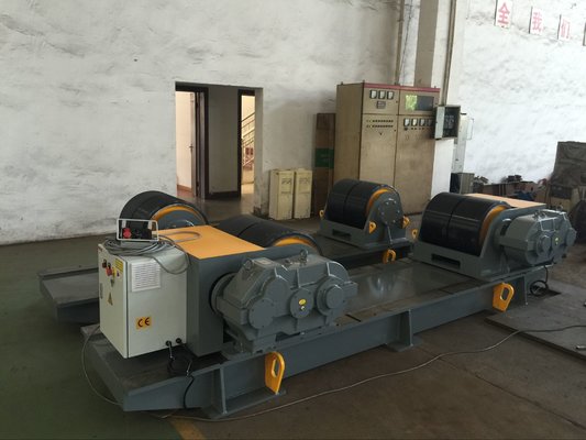 Heavy Duty Boiler Pipe Conventional Welding Rotator With 0.1~1m/min Roller Linear Speed