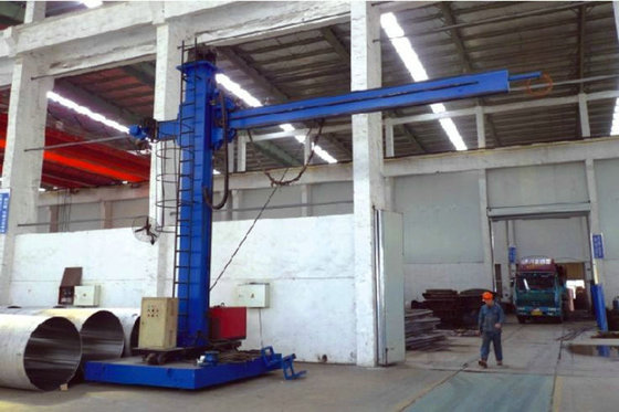 Middle Duty ZH5050 Welding Column Boom With Cross Slides Wireless Control