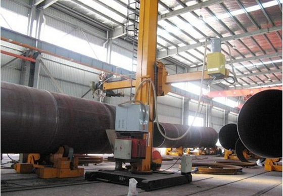 Pipe Column Boom Welding Machine Longitudinal Seam With Recovery System