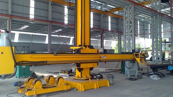 Circular Seam Welding Manipulator Wired Wireless Heavy Duty Moving Revolve