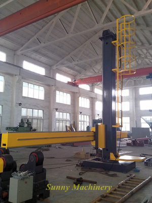 VFD Control Heavy Duty Column And Boom Welding Manipulators Wireless Wired Control