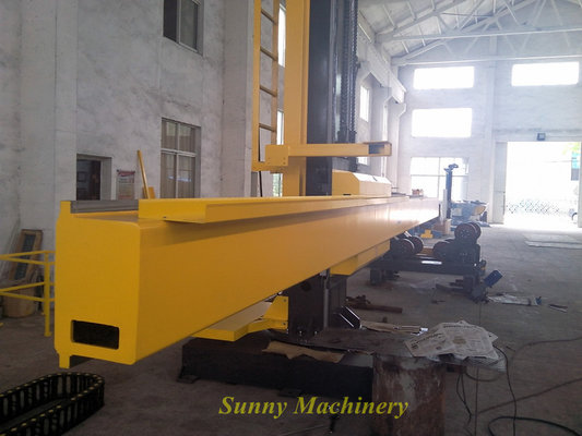 Middle Duty Cylinder Column & Boom , Welding Manipulator For Pressure Vessel