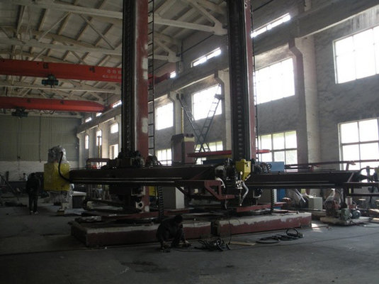 LH-5050 Motorized Rotation Automatic Welding Equipment With Electric Travelling Cart