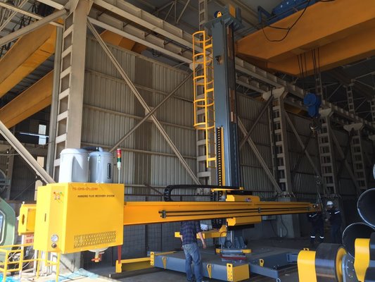 Stationary Welding Column Boom With Cross Slide Traverse Speed 0.12m/ Min~1.2m/ Min