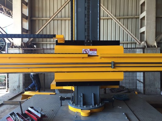 4.25kw Longitudinal Seam Welding Machine , Sub Arc Manipulator With Control Box Platform