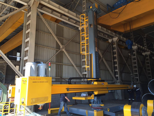 3.5KW 5x5 Welding Column Boom Elevation Speed 0.9m/ Min For Cylinder