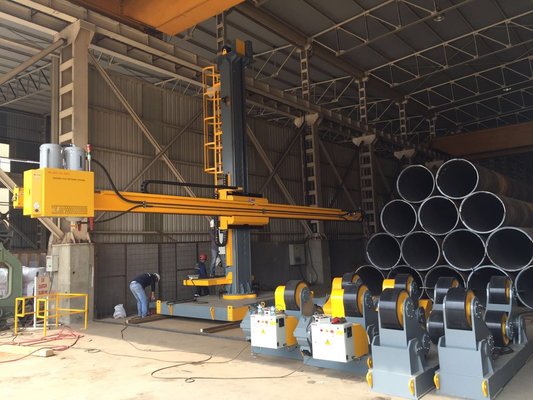4050 Moving And Revolve Welding Column And Boom 200kg Top Loading