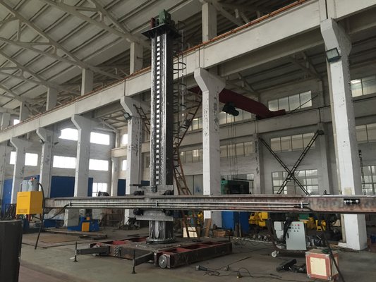 Pressure Vessel Automatic Welding Column Boom 4m Elevation Vertical Stroke