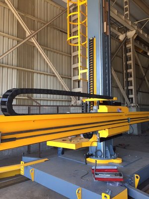 5060 Stationary Sub Arc Welding Machine , Column & Boom With Flux Recovery Machine