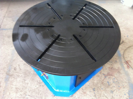 Auto Adjustable Welding Positioner Turntable VFD Control 360° Rotating
