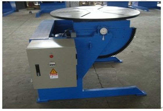 Rotary Automatic Small Welding Positioner Turntable 600kg 0 - 120° Can Tilting