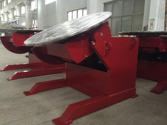 120 Degree Rotary Welding Positioner Turntable With Varouis Claw Optional