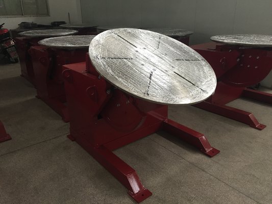 120 Degree Rotary Welding Positioner Turntable With Varouis Claw Optional