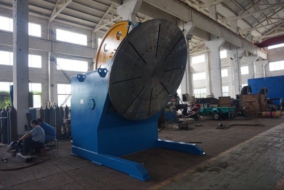 380V 50HZ 3PH Welding Positioner Turntable 0 - 120° Tilt Angle For Welding / Assembling