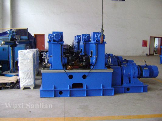 High Speed 22kw Steel H Beam Welding Line Correcting Speed 13300mm / Min