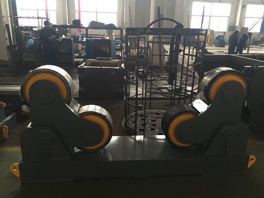 4Kw Motor Power Pipe Turning Rollers , Fit Up Rolls For Cylinder / Automatic Welding