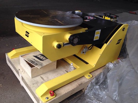 Small Hydraulic Fixed Welding Positioner 380V 50HZ 1000mm Table Diameter