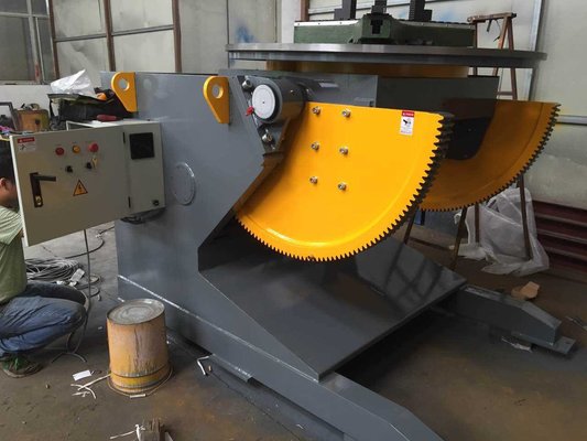HB-12 Hydraulic Welding Positioner 1.5KW Tilting Motor VFD Control