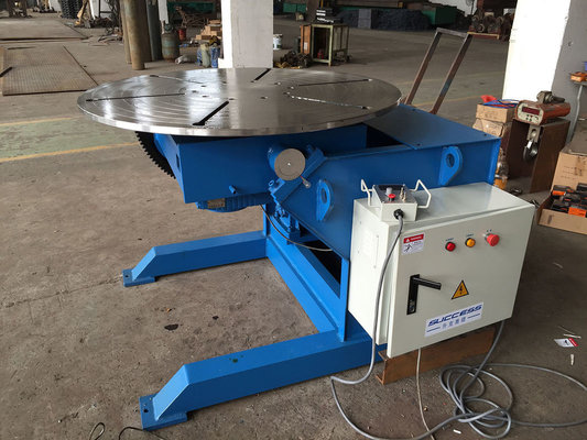 380V Q235 Manual Welding Positioner 1200mm Table Diameter Easy Operation