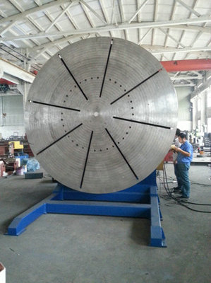 Automatic Pipe Fixed Welding Positioner 10 Ton VFD Control 5.5kw Tilting Power