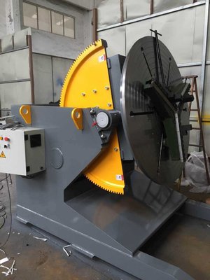 5T Pipe Roller Welding Positioner 2000mm Table VFD Control Rotation Speed
