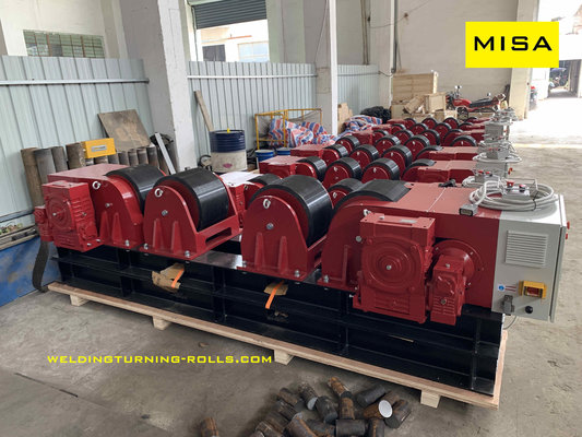 Conventional Welding Turning Rolls With Polyurethane Roller For Pressure Vessel Welding