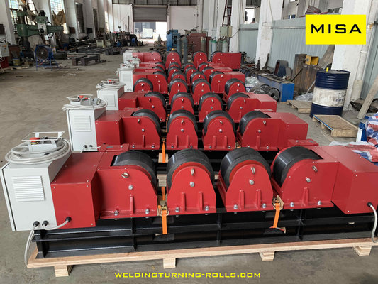 Conventional Welding Turning Rolls With Polyurethane Roller For Pressure Vessel Welding