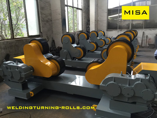 380V| Adjustable Welding Rotator 150 Ton Rotating Capacity For Heat Exchanger