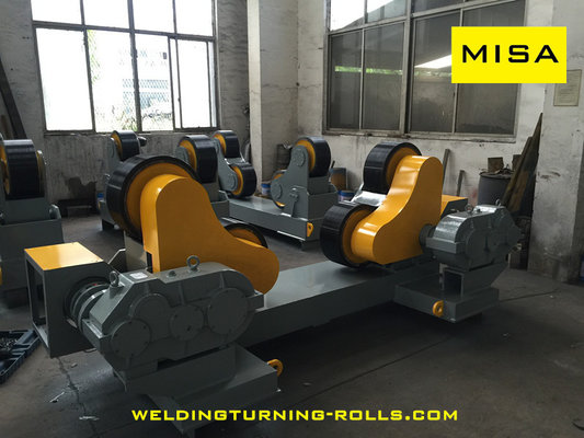Customized Rubber Self Aligning Welding Rotator HGZ-40 Adjustment Pipe