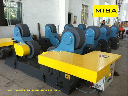 Bolt Adjustment Self Aligning Tank Turning Rolls Welding Rotator 250mm - 2300mm