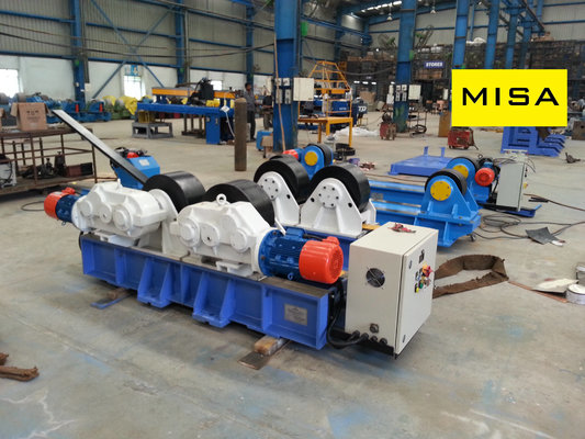 Wired Bolt Adjustment Automatic Pipe Roller For Welding 10000kg 50HZ 3PH
