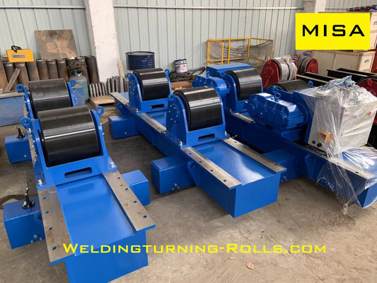 Conventional Wireless Pipe Turning Rollers HGK-60 Double Drive For Welding