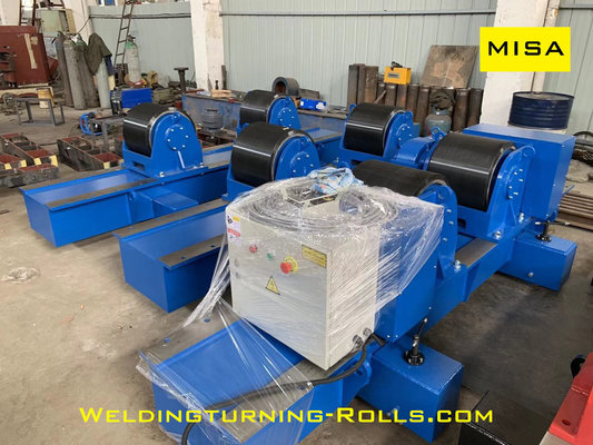 Conventional Wireless Pipe Turning Rollers HGK-60 Double Drive For Welding
