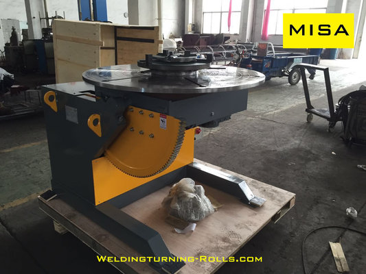 Fixed Rotary Welding Positioner , Small Weld Positioner 1000mm Diameter