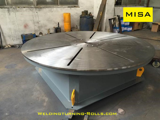 3 Jaws Chuck Welding Positioner Turntable 1200mm Diameter 2000kg Loading Capacity