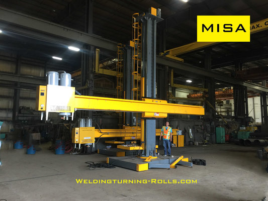 Middle Duty Column And Boom Welding Machine Motorized Rotation For Auto Seam Welding
