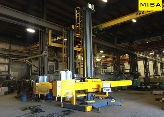 LH4040 Fixed And Motorized Welding Cloumn And Boom With Mig For Flange Welding