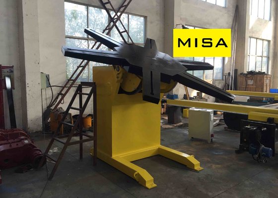 Fixed L - Type  Welding Positioner With 2000mm Table And 3kw Turning Power