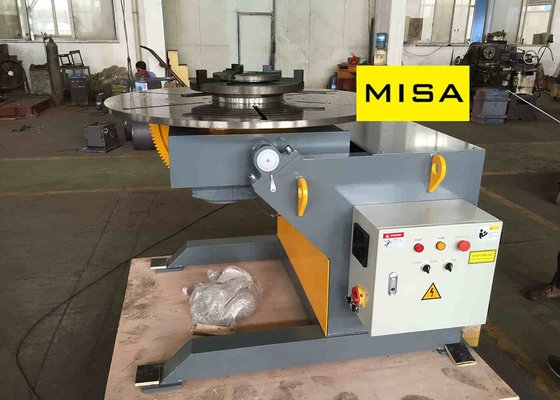 Fixed L - Type  Welding Positioner With 2000mm Table And 3kw Turning Power
