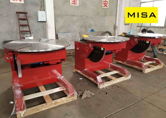 5t vast Lassend Instelmechanisme met de Hoek van 0~90° Turong en Lijst Φ1000mm