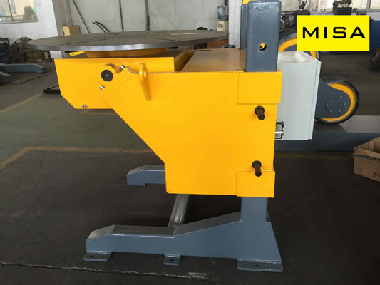 15 t Manual Elevating Welding Positioner With 1.1kw Turning Power For Vessel Welding