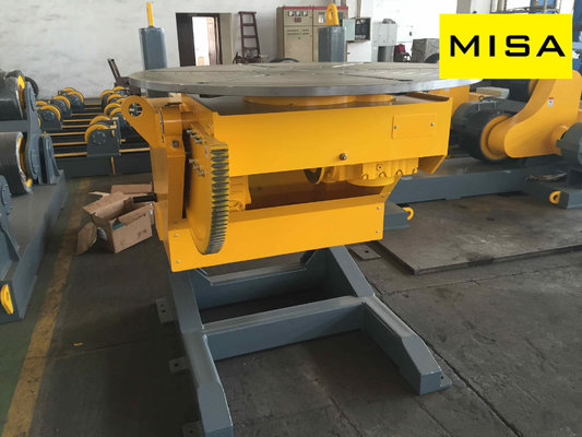 15 t Manual Elevating Welding Positioner With 1.1kw Turning Power For Vessel Welding