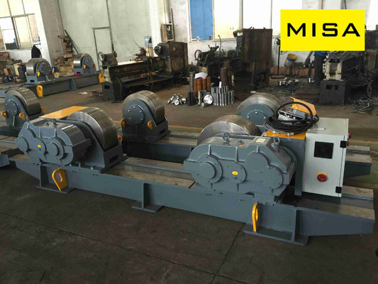 5T Pipe Automatic Horizontal Conventional Welding Rotator With PU Wheels