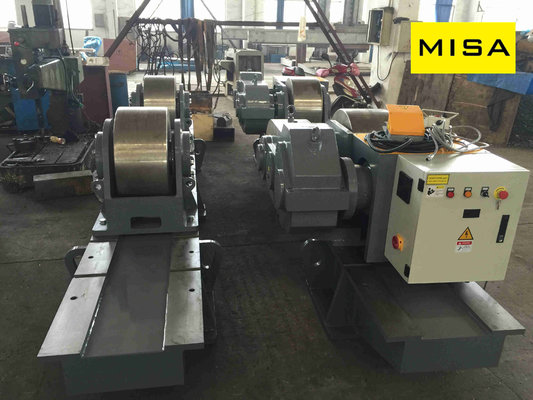 5T Pipe Automatic Horizontal Conventional Welding Rotator With PU Wheels
